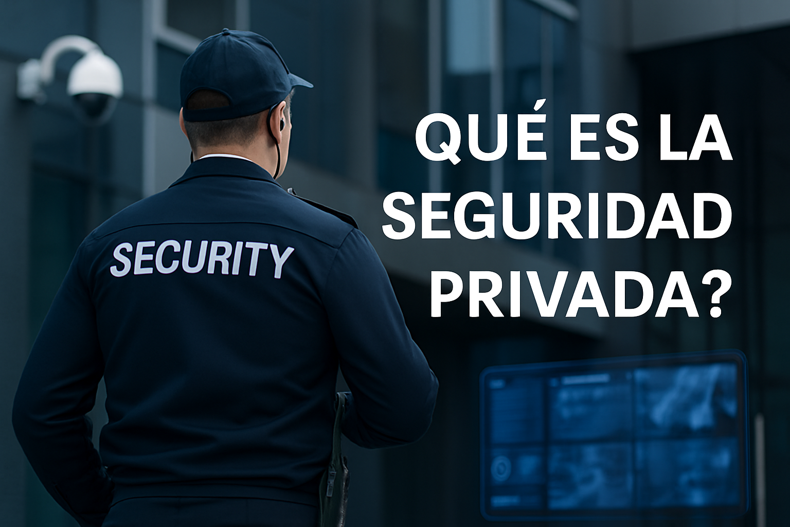 ¿Qué es la seguridad privada? - Seguridad Privada